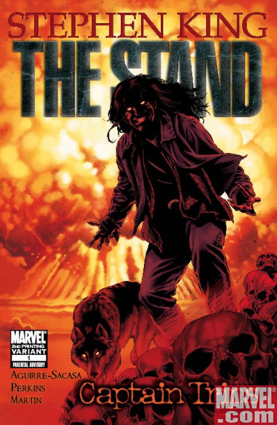 Drugi nakład komiksu "The Stand: Captain Trips" #1 - Stephen King