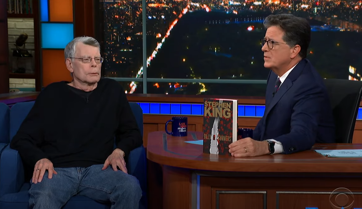 Stephen King w talkshow promuje Stephen King w talkshow promuje